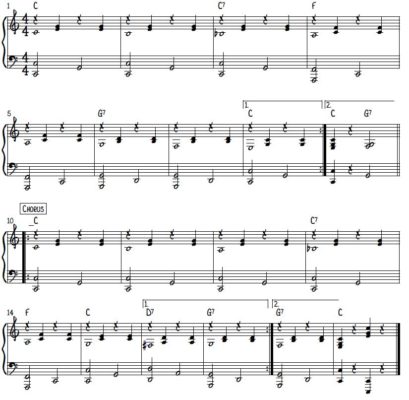Jingle Bells Easy Piano Accompaniment - Piano With Jonny