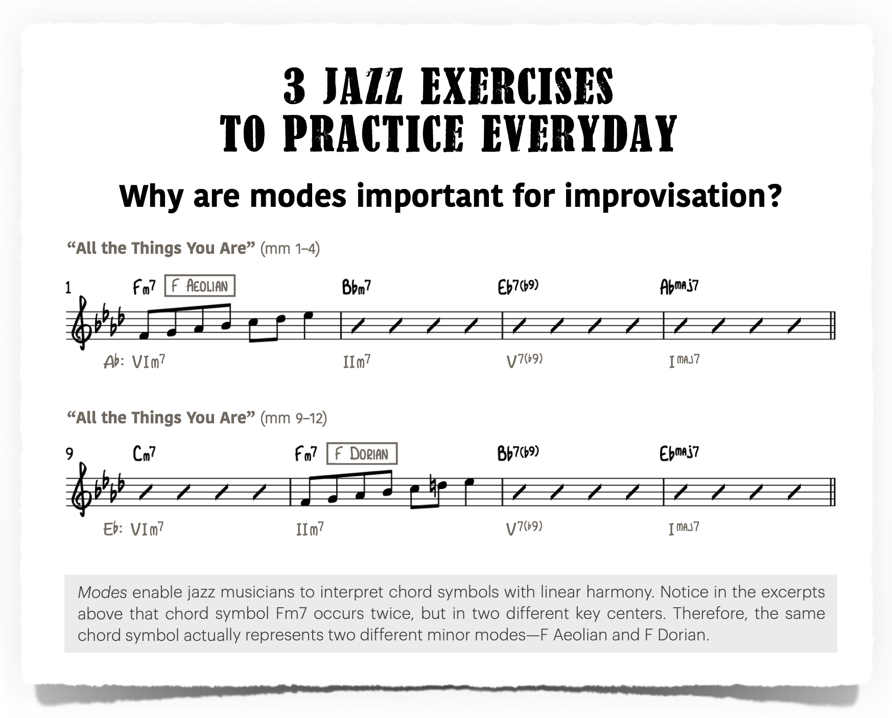 3 Jazz Exercises to Practice Every Day - Piano With Jonny
