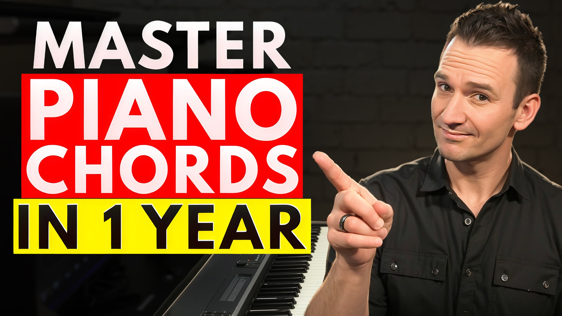 1-Year Practice Plan to Master Piano Chords - Piano With Jonny
